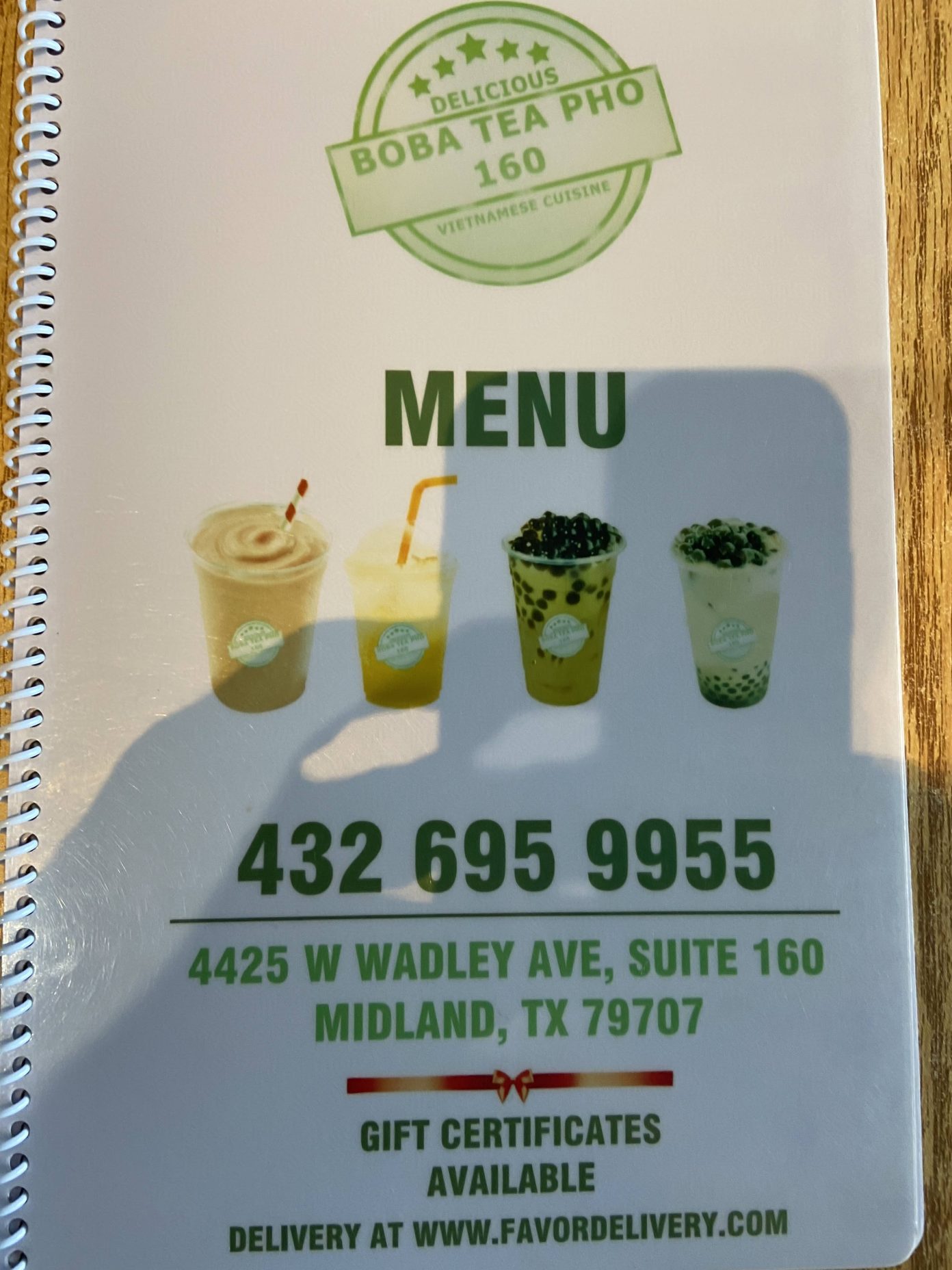 Boba Tea – Midland Menus