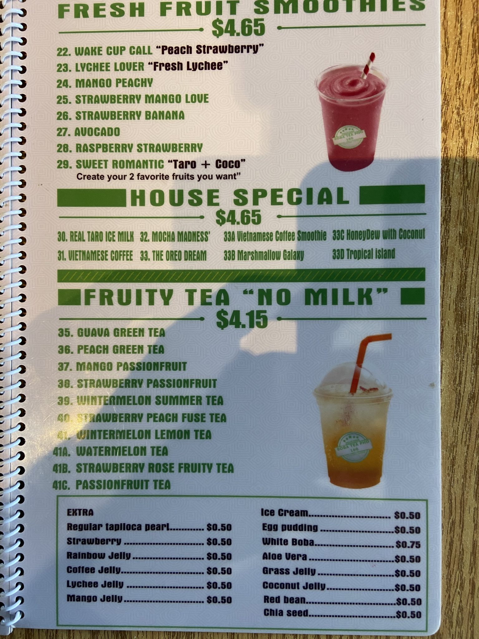 Boba Tea – Midland Menus