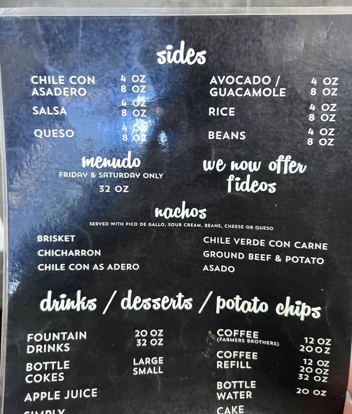 Don Tomás Café – Menu – Midland – Midland Menus