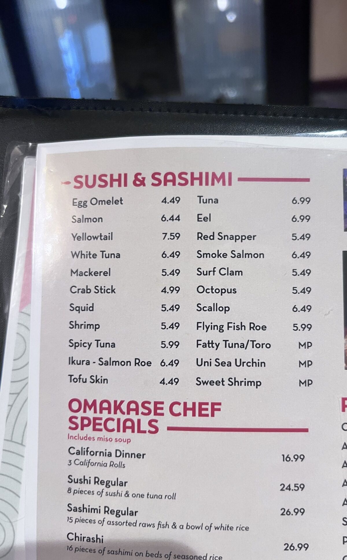 Hayashi Japanese Steakhouse – Menu – Midland – Midland Menus