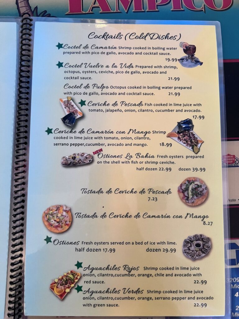 El Capitan – Menu – Midland – Midland Menus