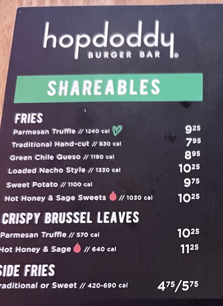 Hopdoddy Burger Bar – Midland – Menu – Midland Menus