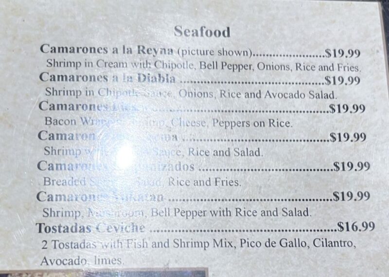 Garely’s Mexican Restaurant – Midland – Menu – Midland Menus