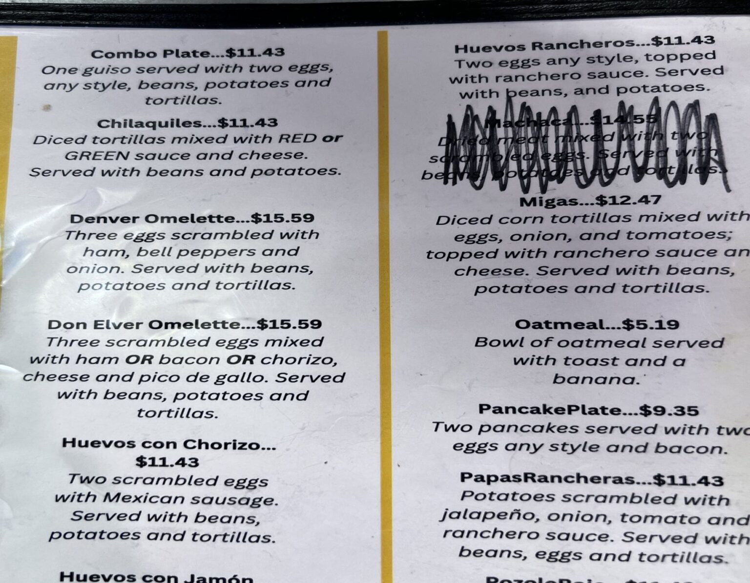 Gorditas Don Elver – Midland – Menu – Midland Menus