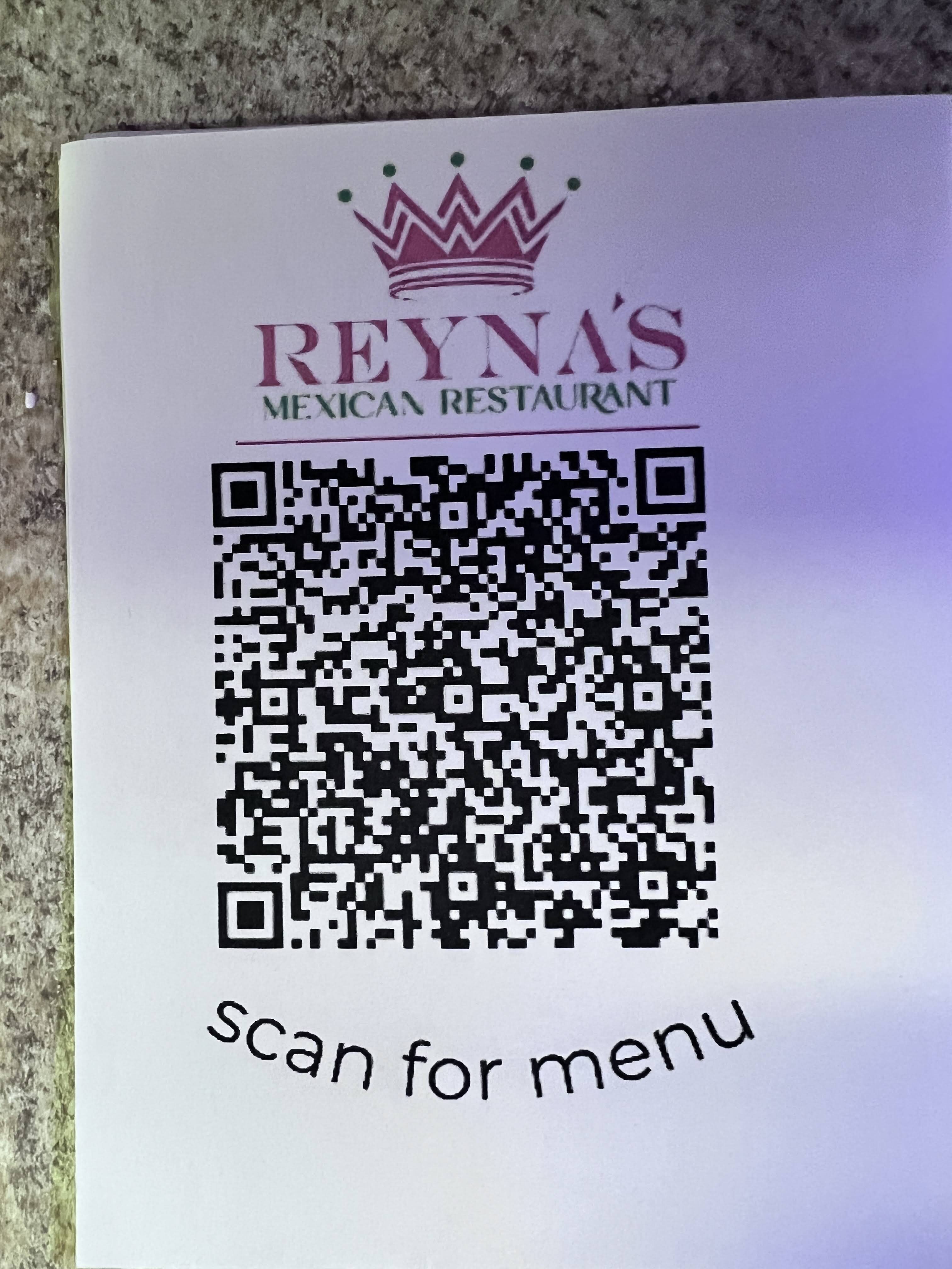 Reynas Mexican Restaurant – 349 – Midland – Menu – Midland Menus