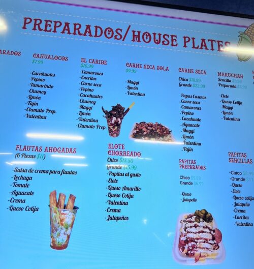 Sophies Paleteria & ice Cream Shop – Midland – Menu – Midland Menus