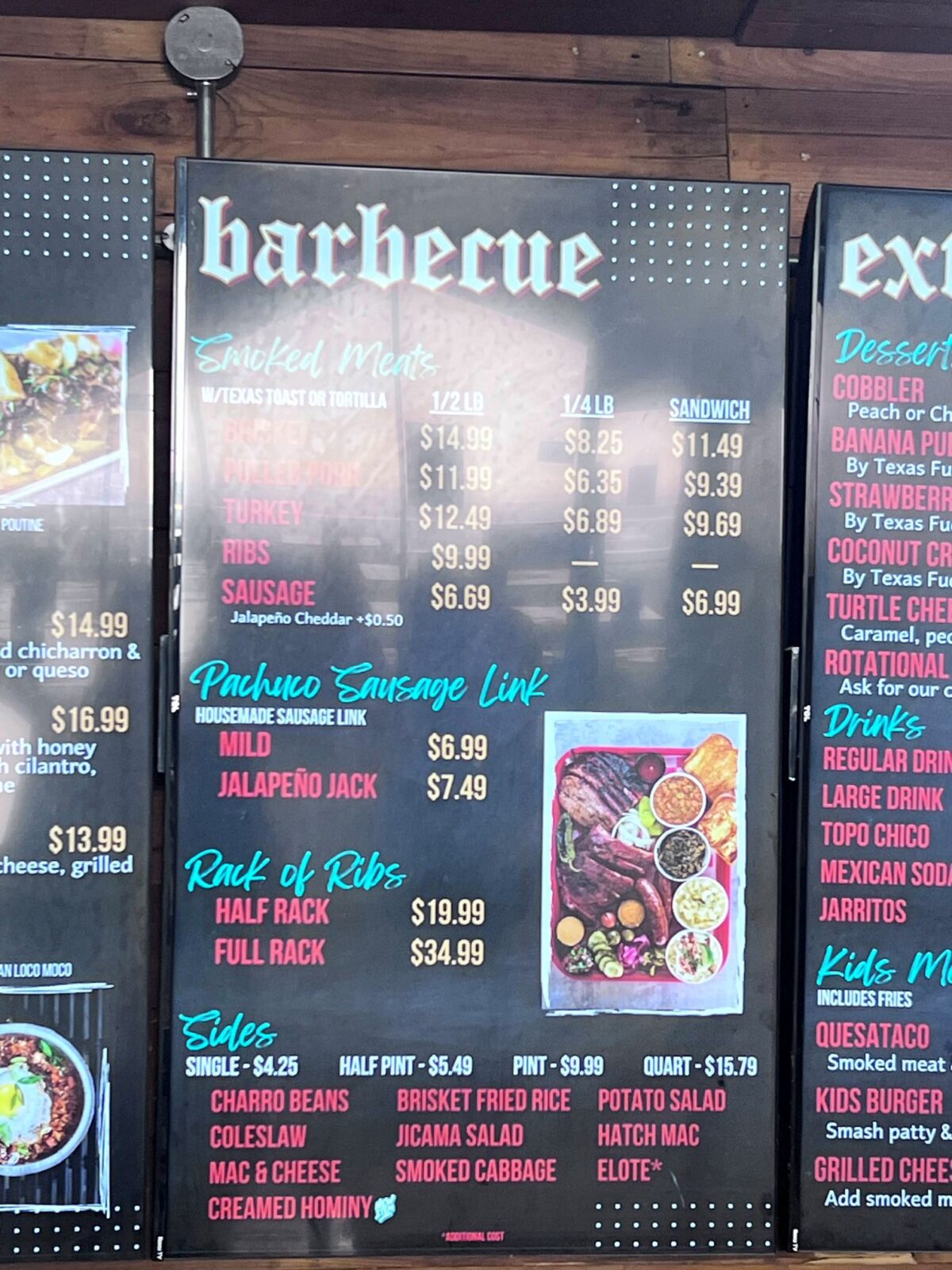 Pachuco’s – Midland – Menu – Midland Menus
