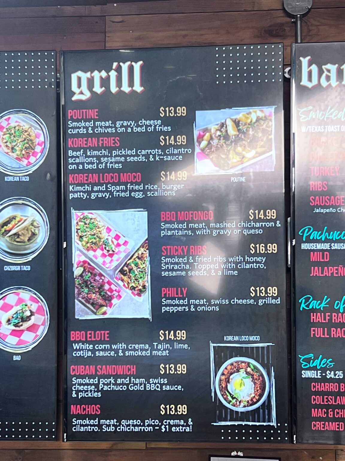 Pachuco’s – Midland – Menu – Midland Menus