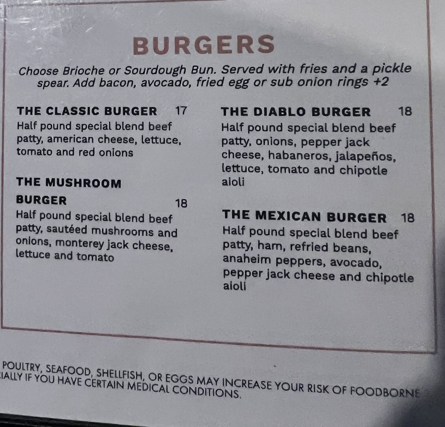 The Patio Drafthouse – Midland – Menu – Midland Menus