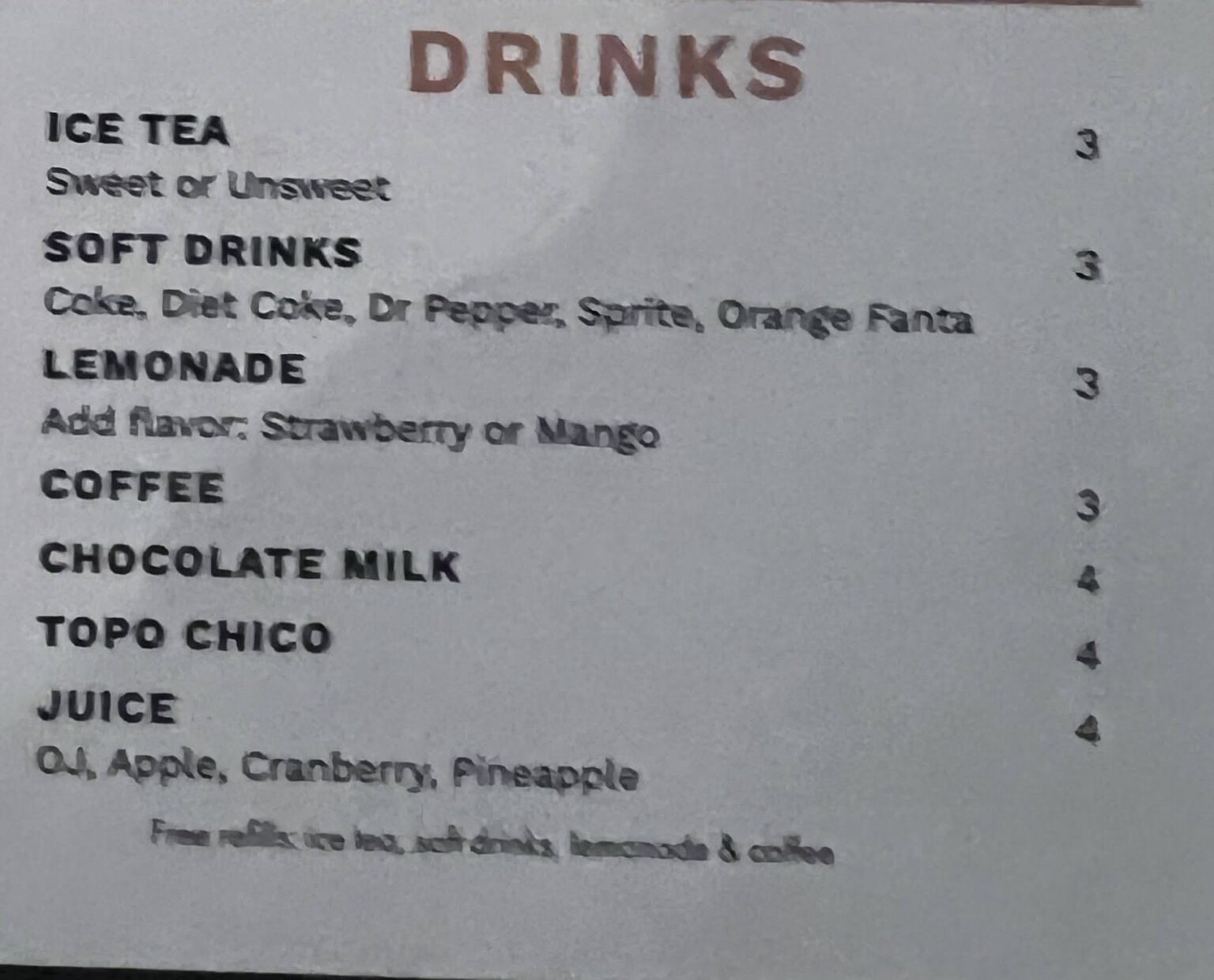 The Patio Drafthouse – Midland – Menu – Midland Menus